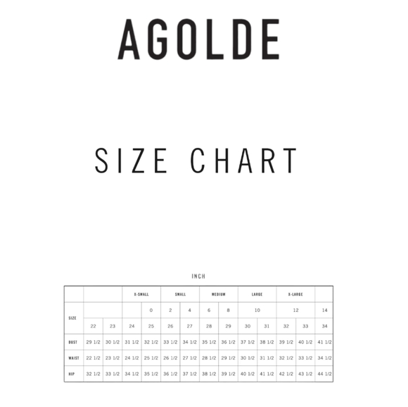 Agolde | Jeans | Agolde 9s Pinch Waist Backdrop Wash New With Tags Size ...